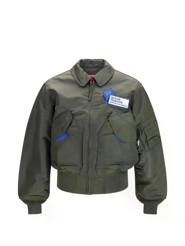 GR10K Alpha Industries Cwu-45 Bomber Jacket - Green