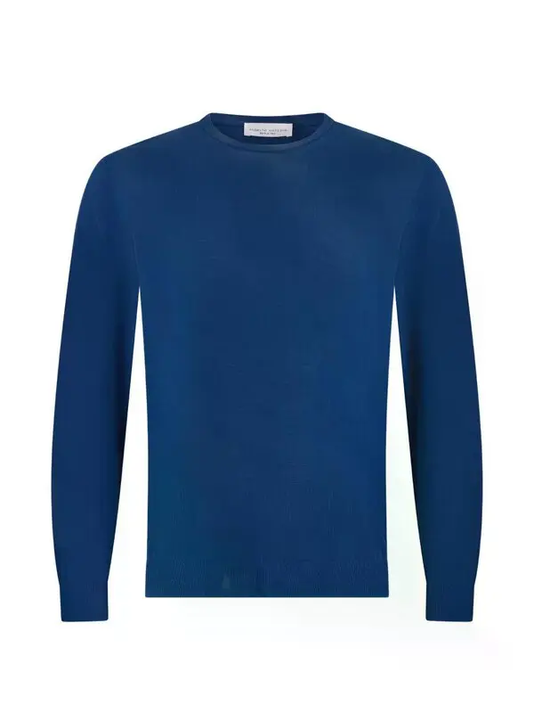 ROBERTO COLLINA Fine-knit Sweater - Blue