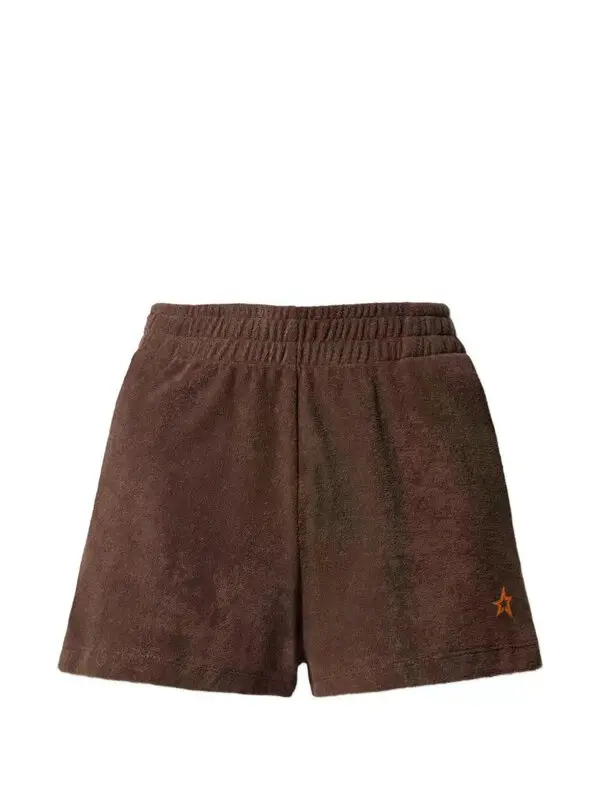 Perfect Moment Terry-cloth Shorts - Brown