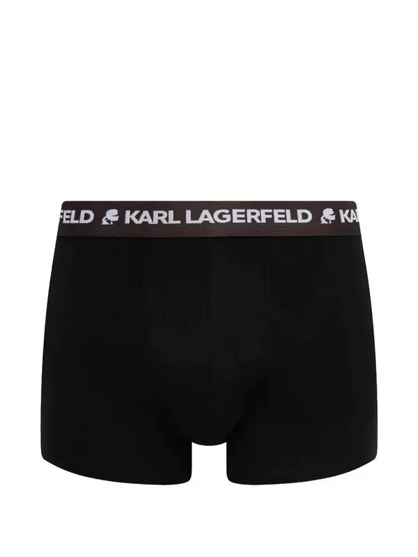 Karl Lagerfeld Logo-waistband Boxers