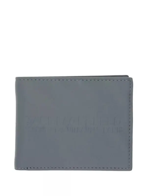 Karl Lagerfeld Debossed-logo Bifold Wallet - Grey