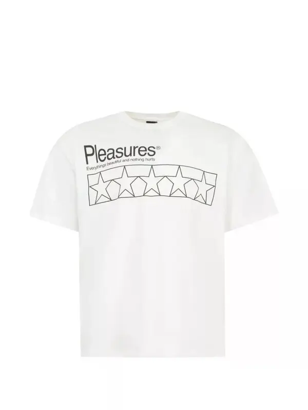 PLEASURES Graphic-print T-shirt - White