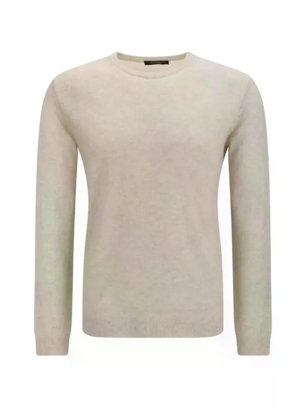 ARAGONA Crew-neck Sweater - Neutrals