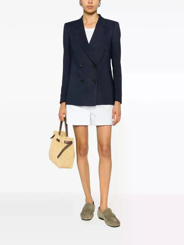 Tagliatore Double-breasted Blazer - Blue