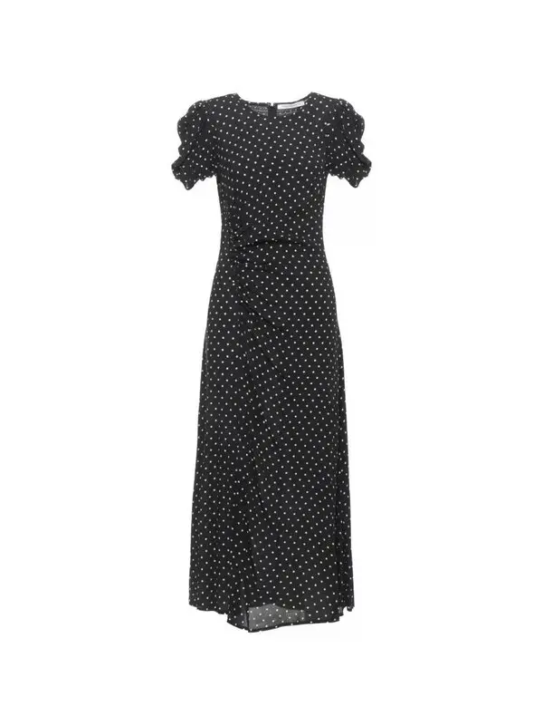 MAR DE MARGARITAS Kristel Midi Dress - Black