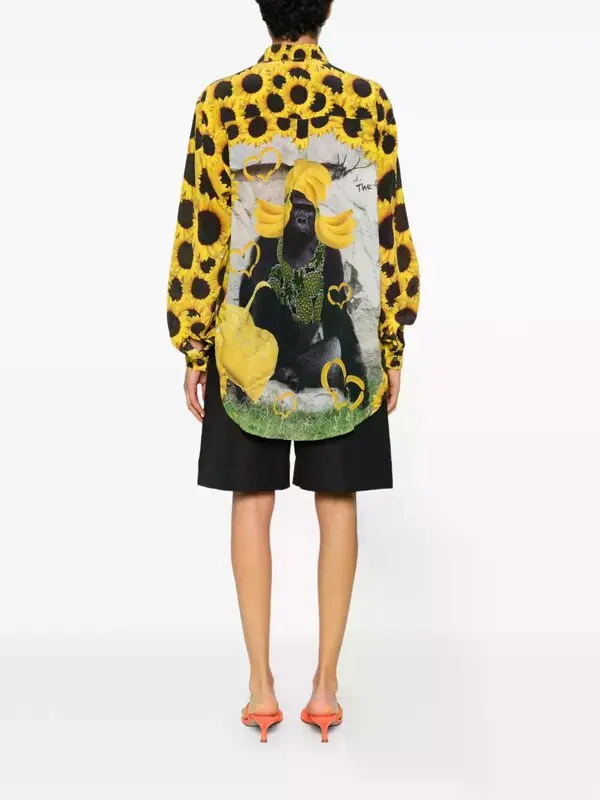 The Artistylist Sunflower Print Shirt