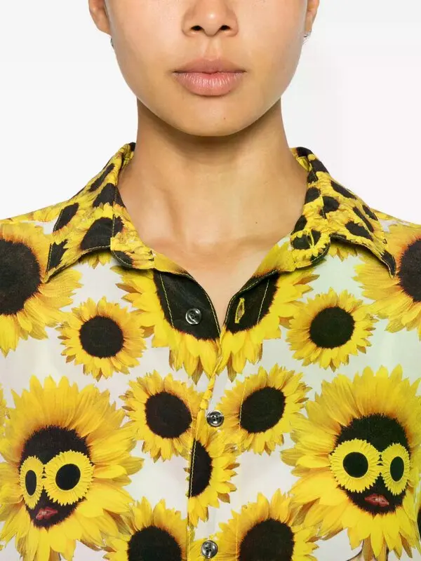 The Artistylist Sunflower Print Shirt