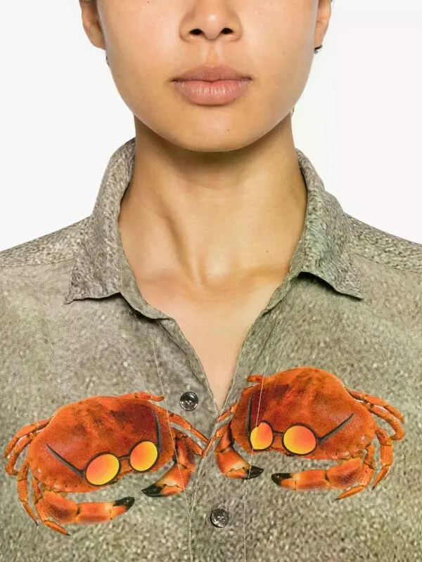 The Artistylist Crab-print Shirt