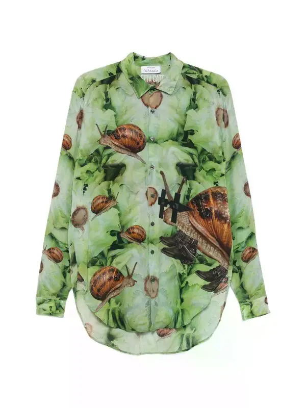 The Artistylist Snail-print Shirt