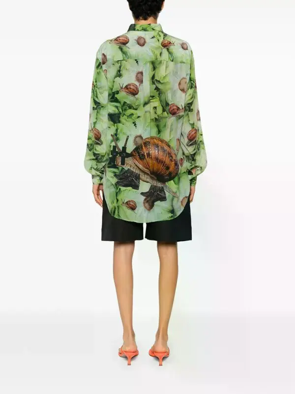 The Artistylist Snail-print Shirt