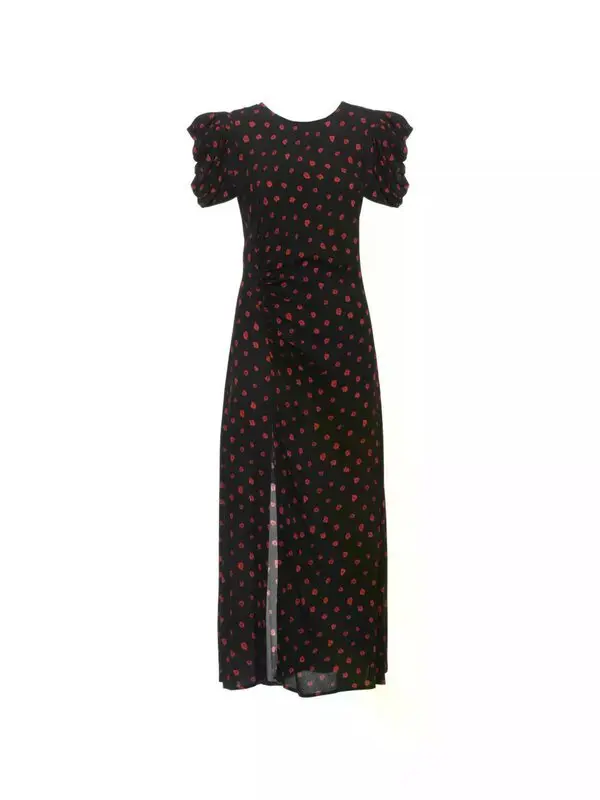 MAR DE MARGARITAS Kristel Midi Dress - Black