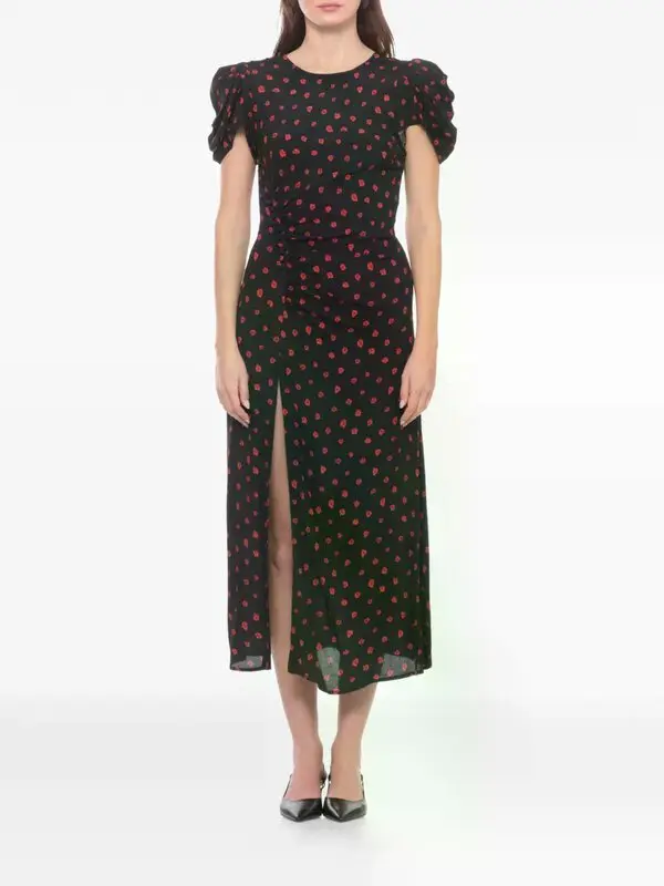 MAR DE MARGARITAS Kristel Midi Dress - Black