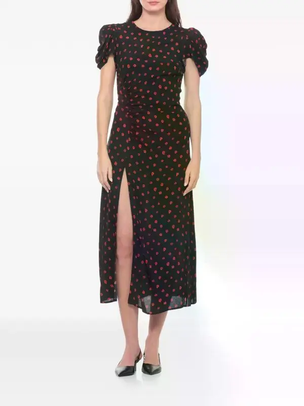 MAR DE MARGARITAS Kristel Midi Dress - Black