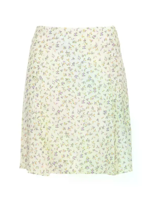 MAR DE MARGARITAS Kate Mini Skirt - White