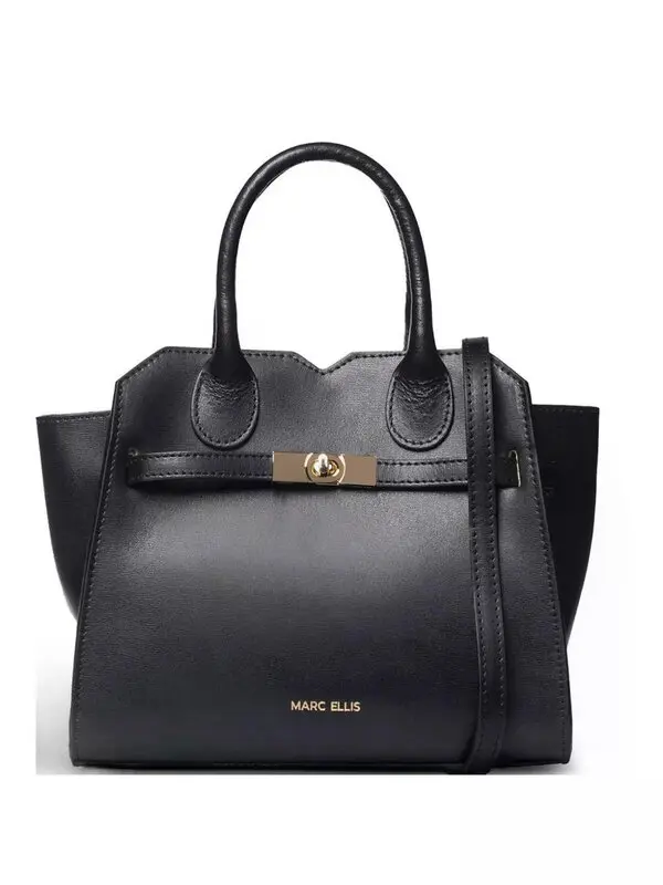 MARC ELLIS Logo-detail Tote Bag - Black