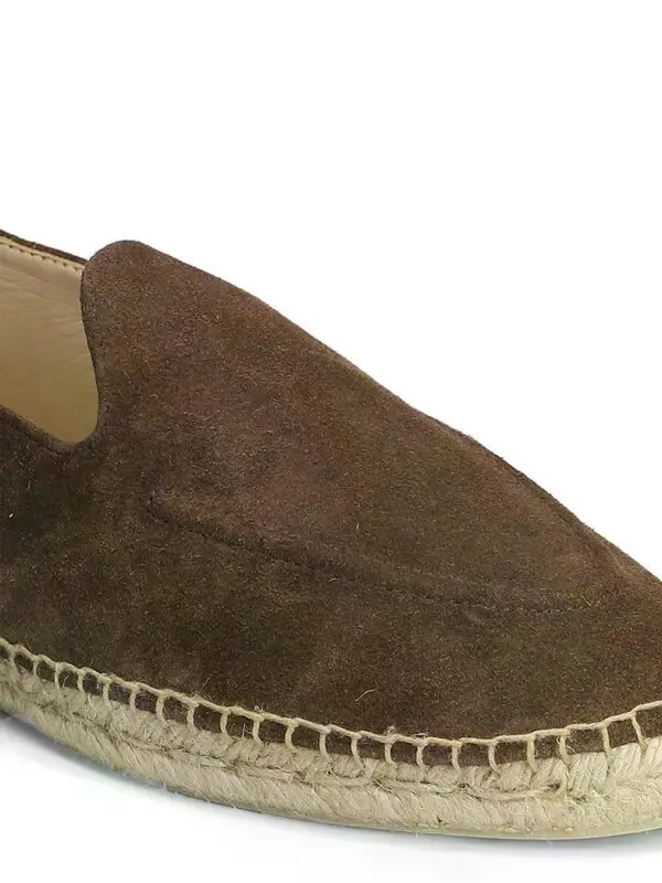MC2 SAINT BARTH Armand Suede Espadrilles - Brown