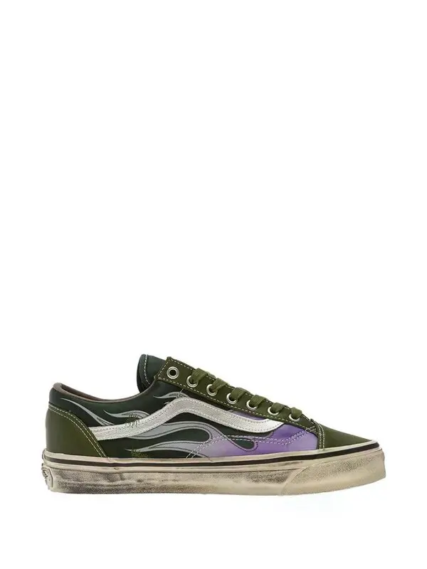 VANS Premium Old Skool 36 Flame Sneakers - Green
