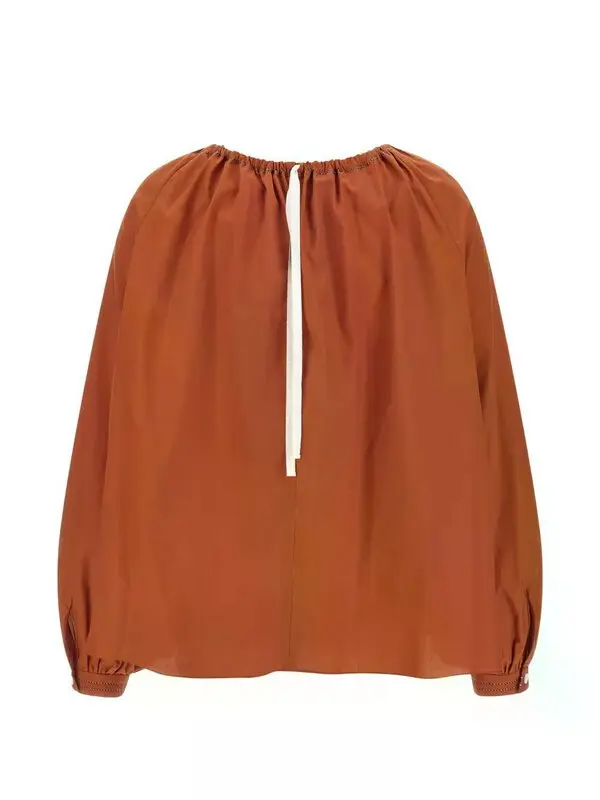 Marni Poplin Blouse - Orange