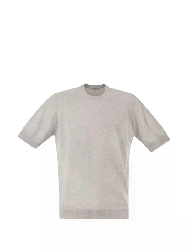 PT TORINO Ribbed-trim T-shirt