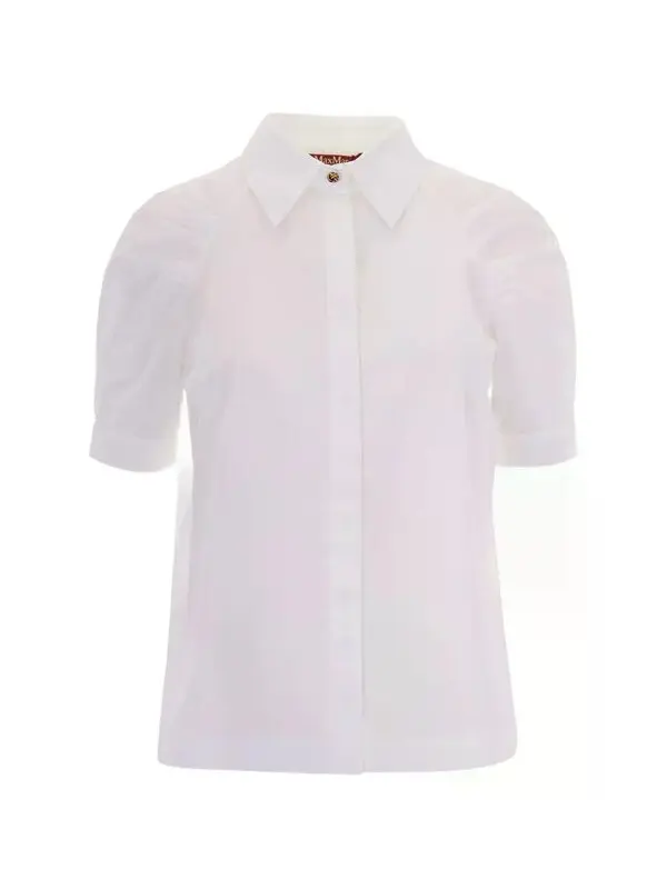Max Mara Button-down Cotton Shirt - White