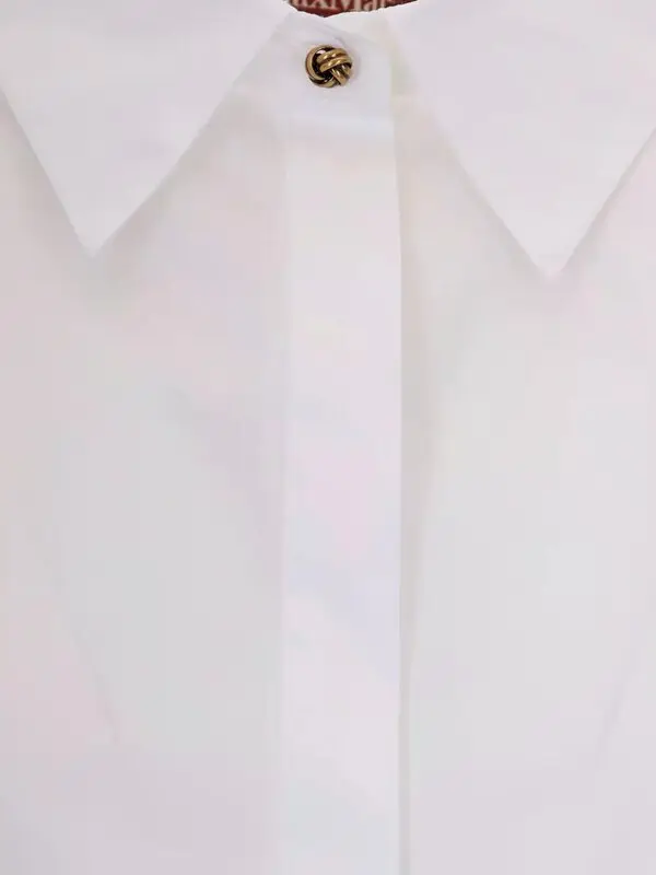 Max Mara Cotton Puff Sleeve Shirt