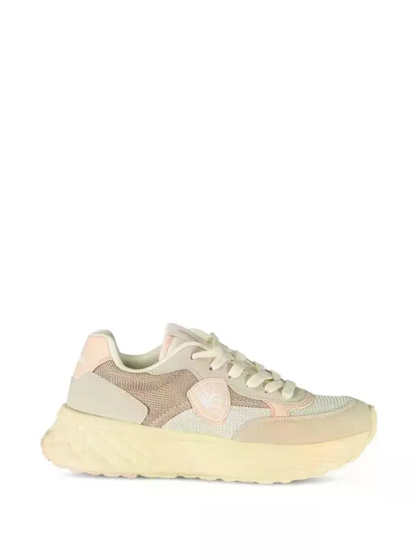BLAUER. Mesh-panelled Sneakers - Neutrals