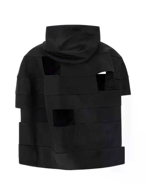 Comme Des Garçons Cut-out Armor-inspired Jacket