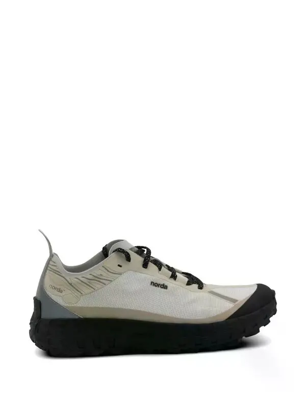 NORDA Panelled Lace-up Sneakers - Neutrals