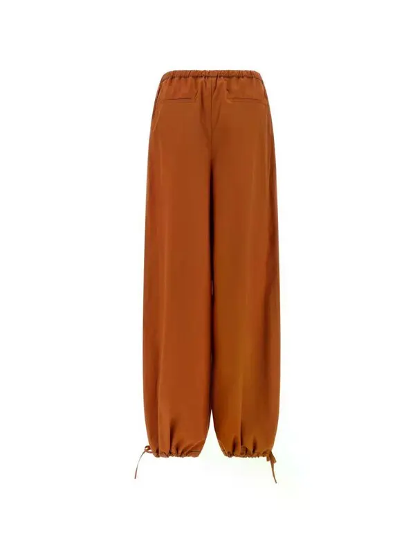 Marni Poplin Trousers - Orange