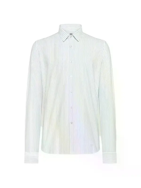 RRD Jacquard-striped Shirt - White
