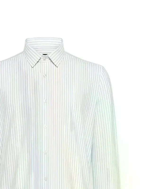 RRD Jacquard-striped Shirt - White