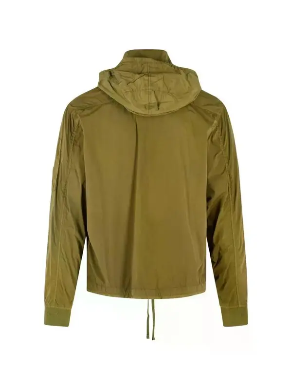 C.P. COMPANY Chrome-r Lens-detail Hooded Jacket - Green