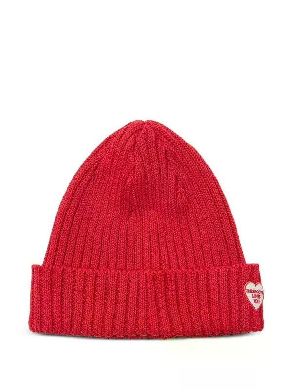 Undercover X Kijima Takayuki Logo-patch Beanie - Red
