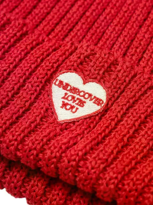 Undercover X Kijima Takayuki Logo-patch Beanie - Red
