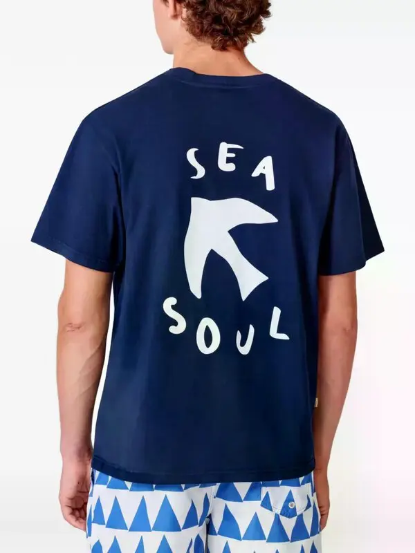 LA PAZ Botelho Sea Soul Graphic-print T-shirt