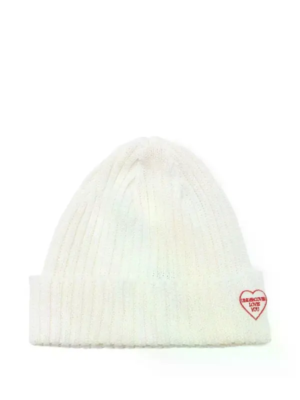 Undercover X Kijima Takayuki Logo-patch Beanie - White