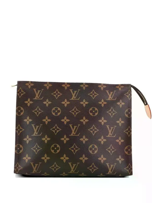 LOUIS VUITTON Toiletry Pouch 26 Monogram Canvas - Brown