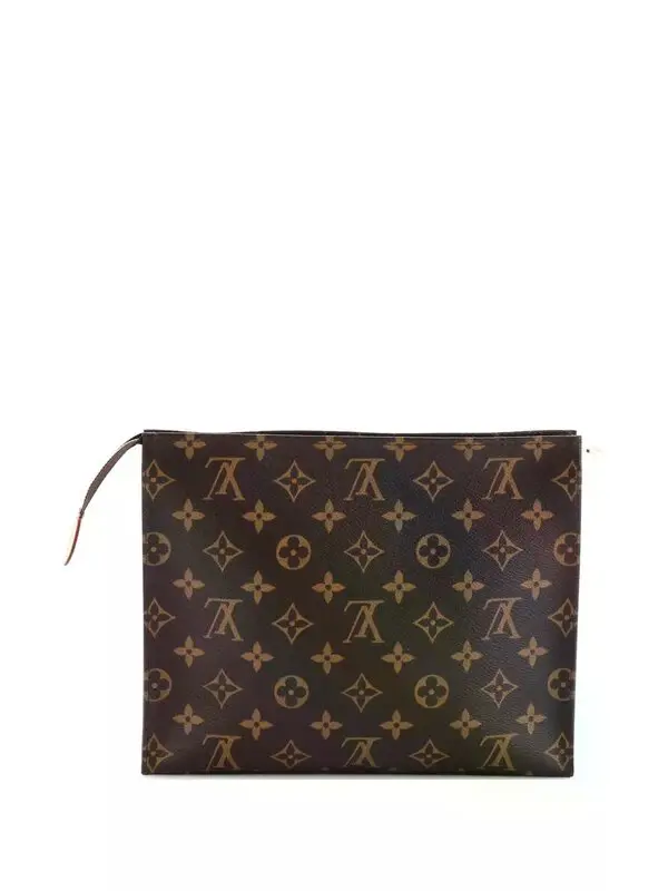 LOUIS VUITTON Toiletry Pouch 26 Monogram Canvas - Brown