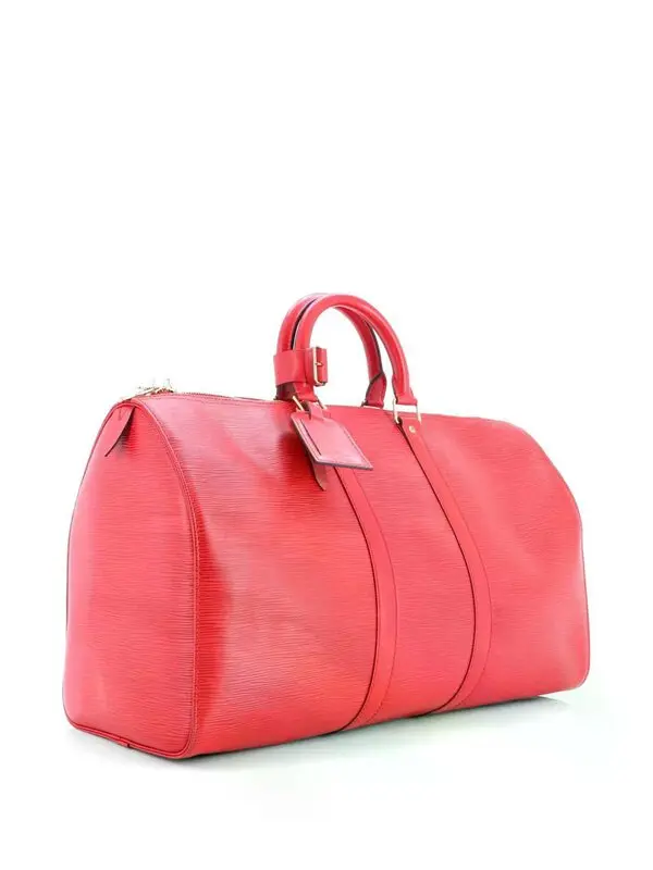 LOUIS VUITTON Keepall 45 Travel Bag Epi Leather - Red