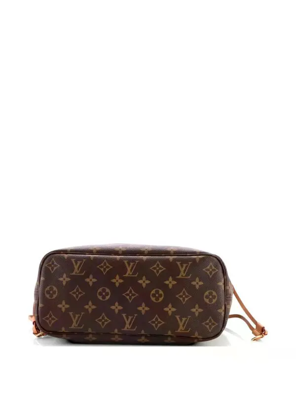 LOUIS VUITTON Neverfull Monogram Canvas Pm Tote Bag - Brown