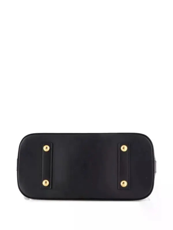 LOUIS VUITTON Alma Handbag Malletage Leather Pm - Neutrals