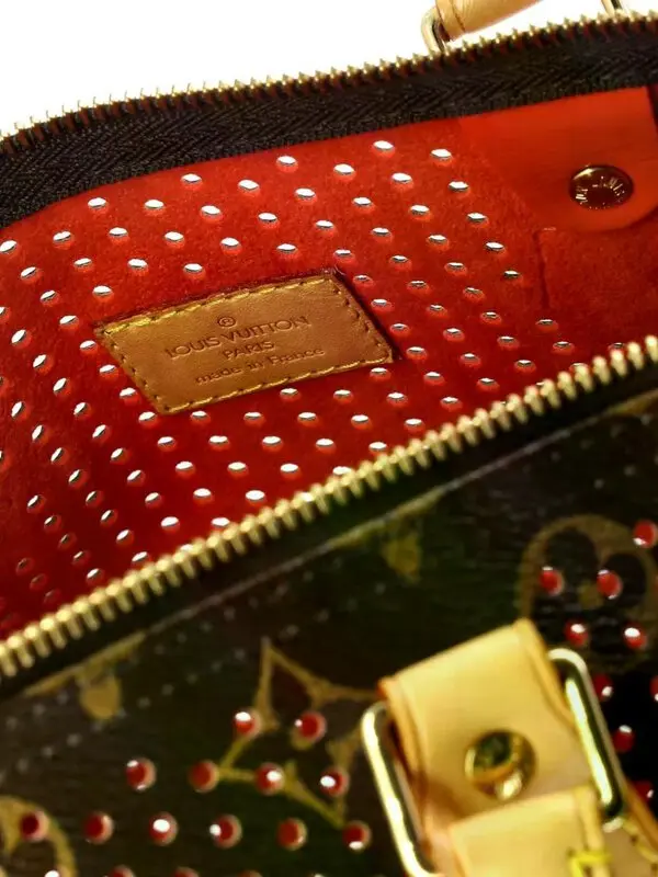 LOUIS VUITTON Speedy 30 Perforated Monogram Satchel - Brown