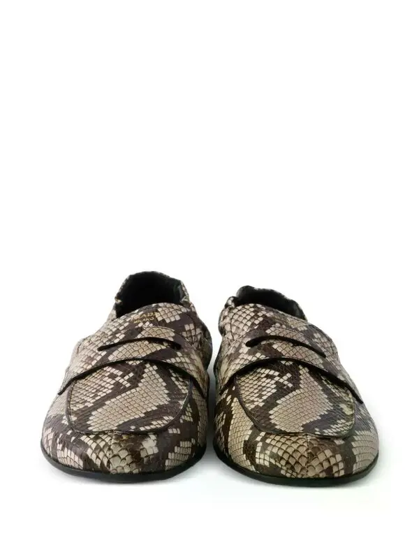 Prada Ayers Leather Loafers