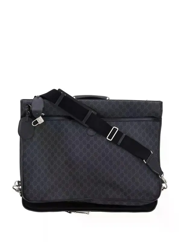 Gucci Retro Interlocking G Garment Bag - Black