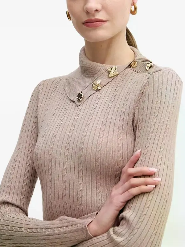 Guess Button-embellished Sweater