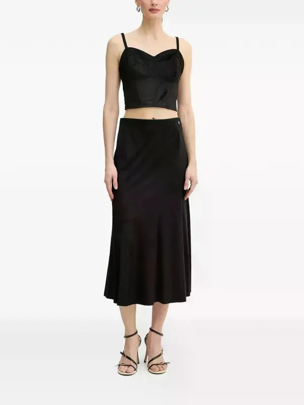 Guess Nunzia Sweetheart-neckline Tank Top - Black