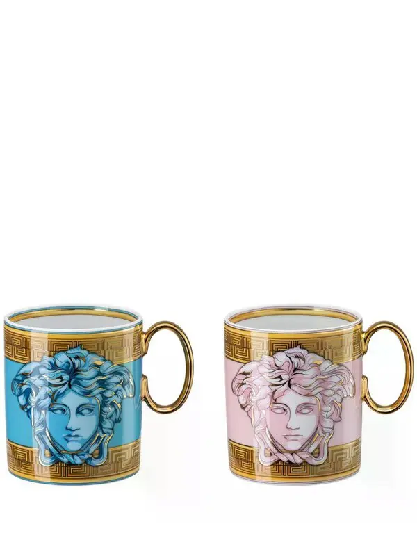 Versace Medusa Amplified Mugs - Pink