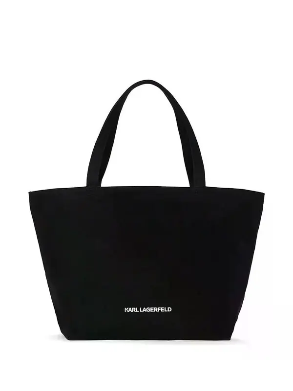Karl Lagerfeld Graphic-print Canvas Tote