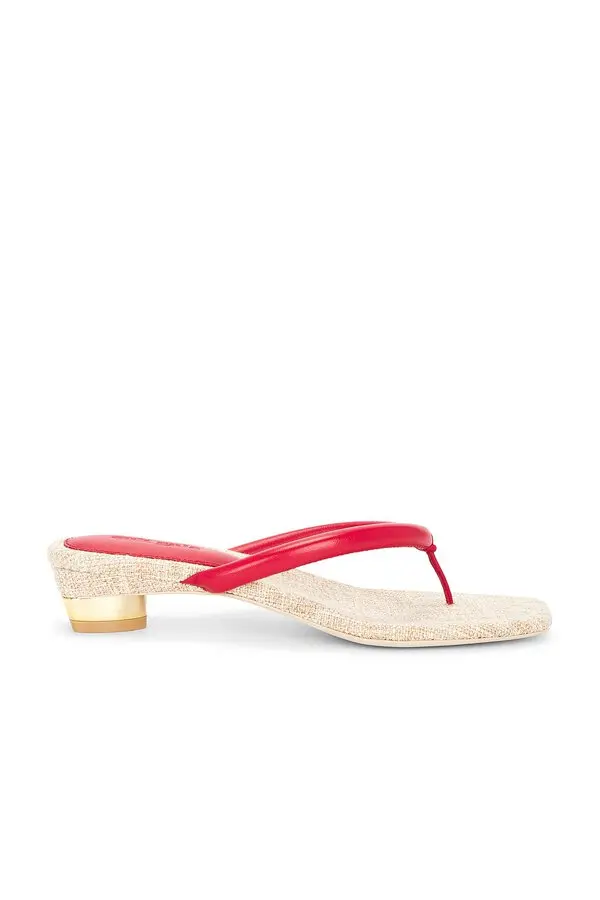 Cult Gaia Sierra Sandal - Vermillion