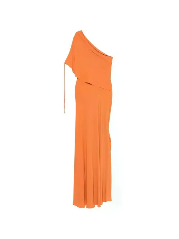 SEMICOUTURE One-shoulder Maxi Dress
